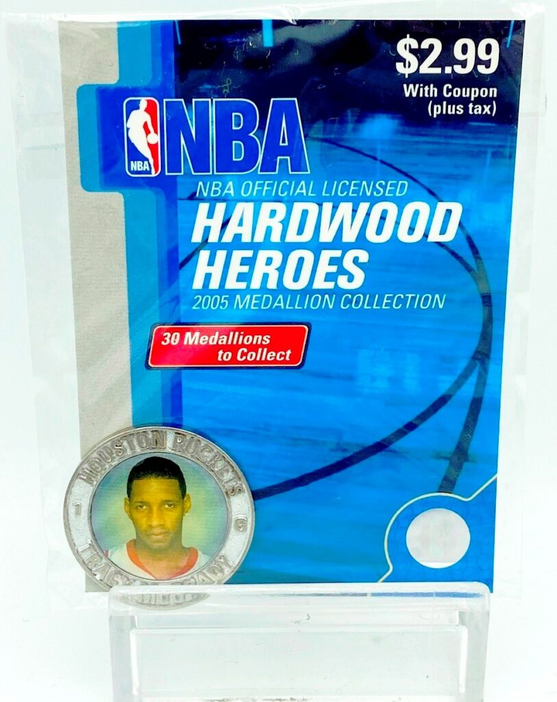 Vintage 2005 NBA Hardwood Heroes Medallion Collection Tracy McGrady ...