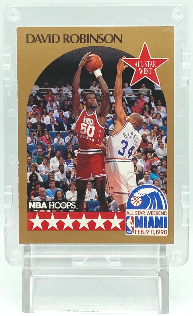 Vintage 1990 NBA Hoops All-Star West Miami David Robinson #24 (USA All ...
