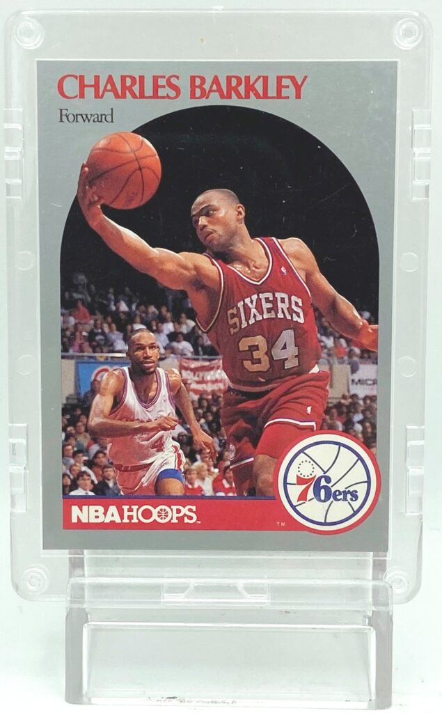 1990 NBA Hoops Charles Barkley Card #225 (Philadelphia 76ers)