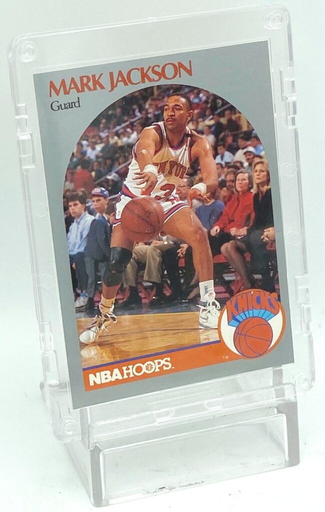 1990 NBA Hoops Mark Jackson Card #205 (New York Knicks)