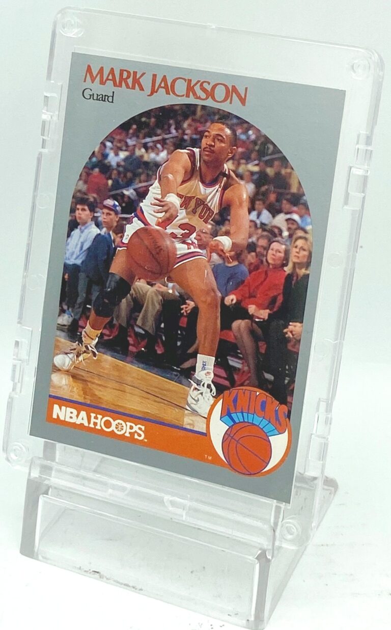 1990 NBA Hoops Mark Jackson Card #205 (New York Knicks)