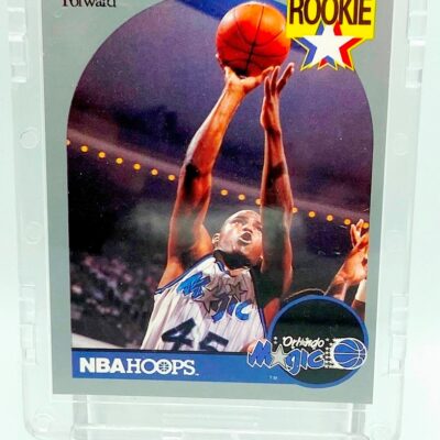 1990 NBA Hoops "ROOKIE" Michael Ansley RC #215 (Orlando Magic)