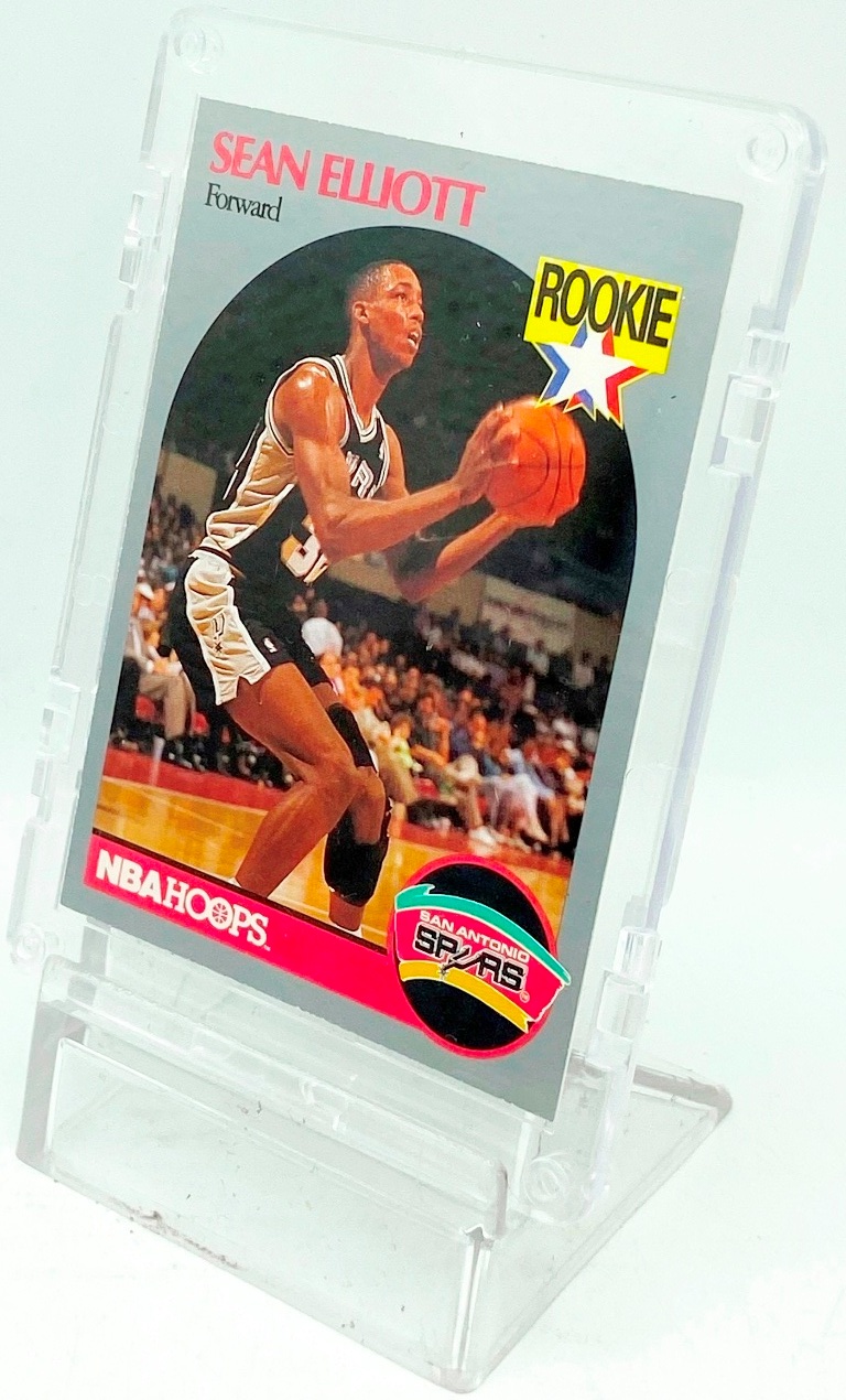 1990 NBA Hoops "ROOKIE" Sean Elliott RC #267 (San Antonio Spurs)