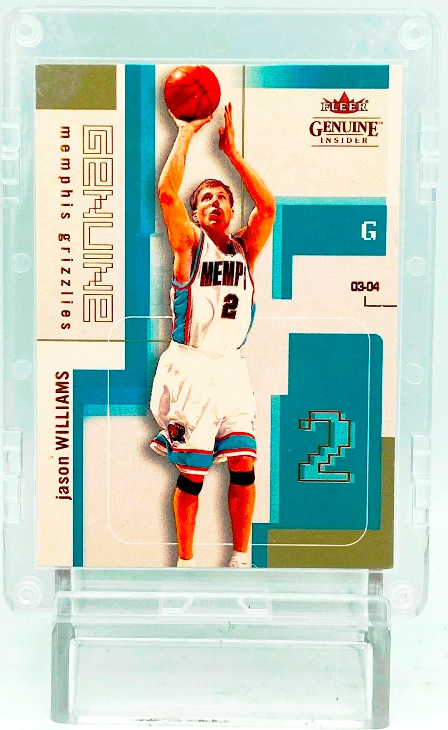 Vintage 2003-04 Fleer Genuine Insider Jason Williams Card #59 (Memphis ...