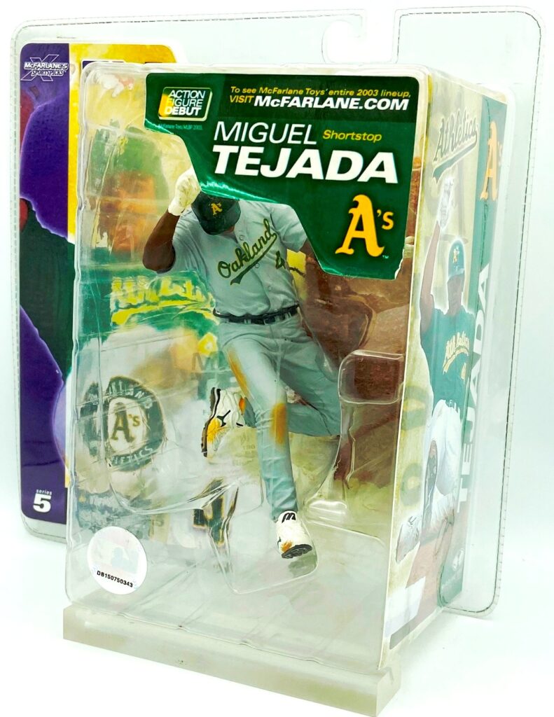 2003 McFarlane Toys MLB Miguel Tejada "Variant-Rookie-Debut" S-5