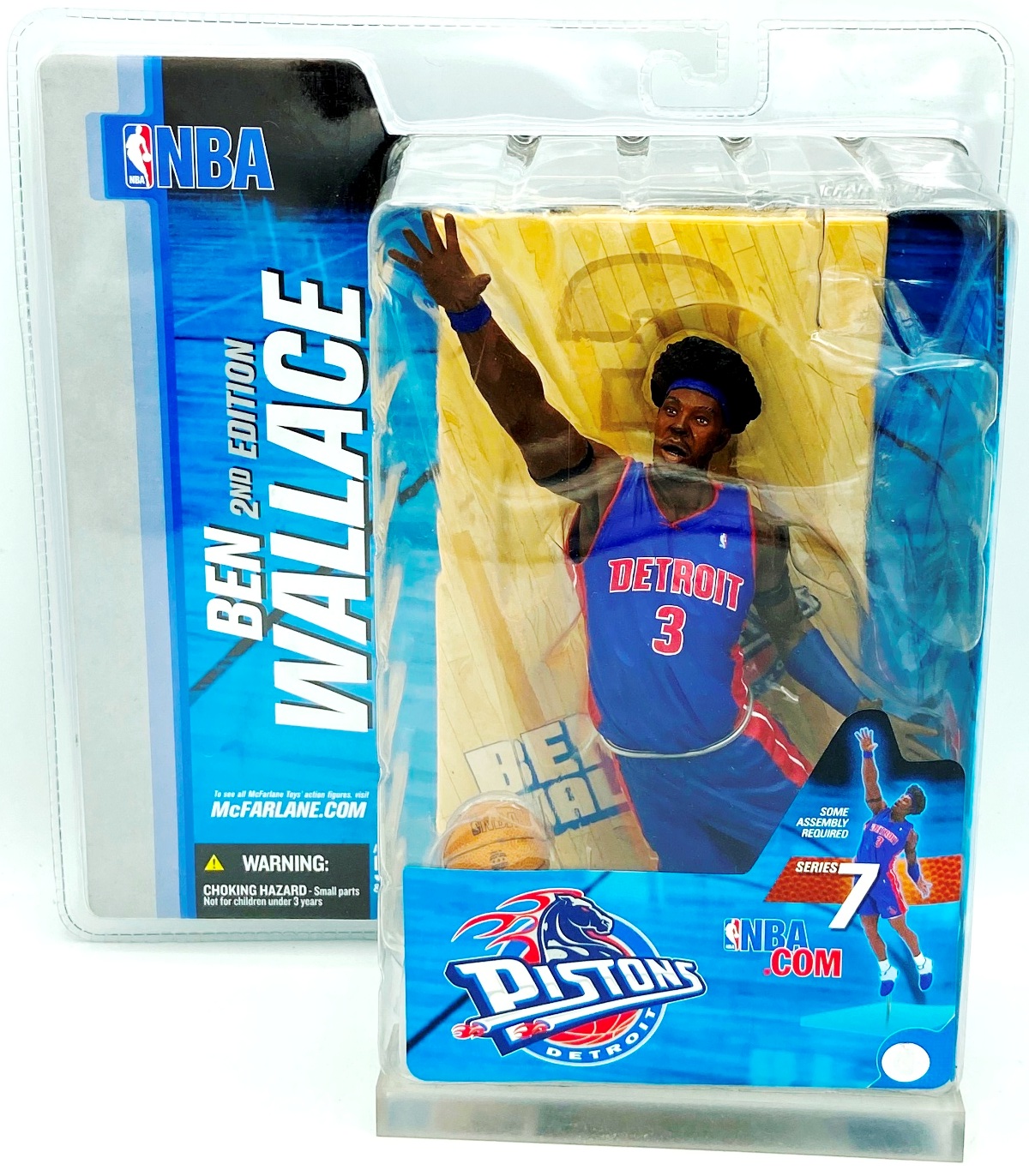 2004 McFarlane NBA Sportspicks Ben Wallace Alfro 2nd Ed Series-7
