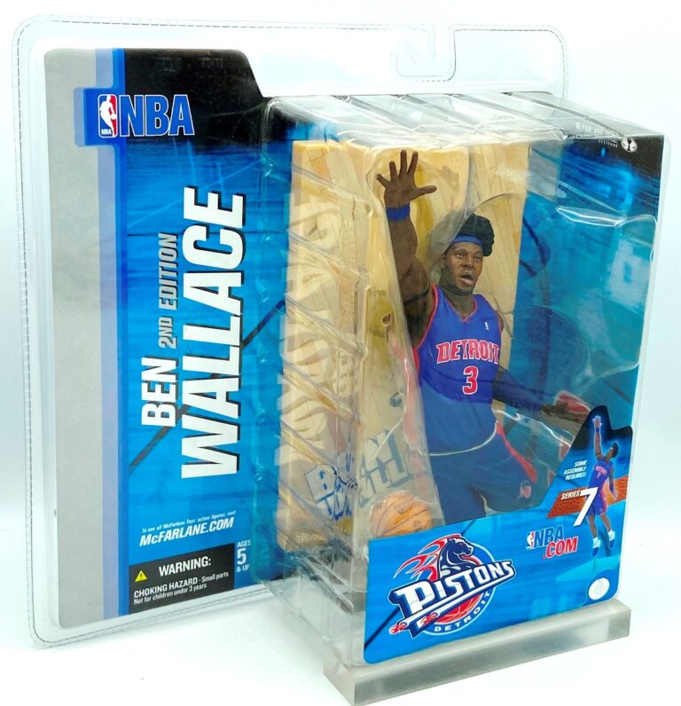 2004 McFarlane NBA Sportspicks Ben Wallace Alfro 2nd Ed Series-7
