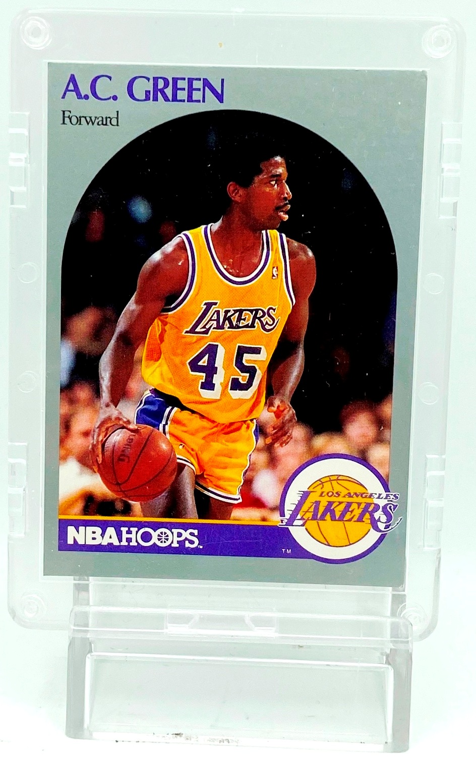 1990 NBA Hoops A C Green Card #156 (Jersey #45 LA Lakers)