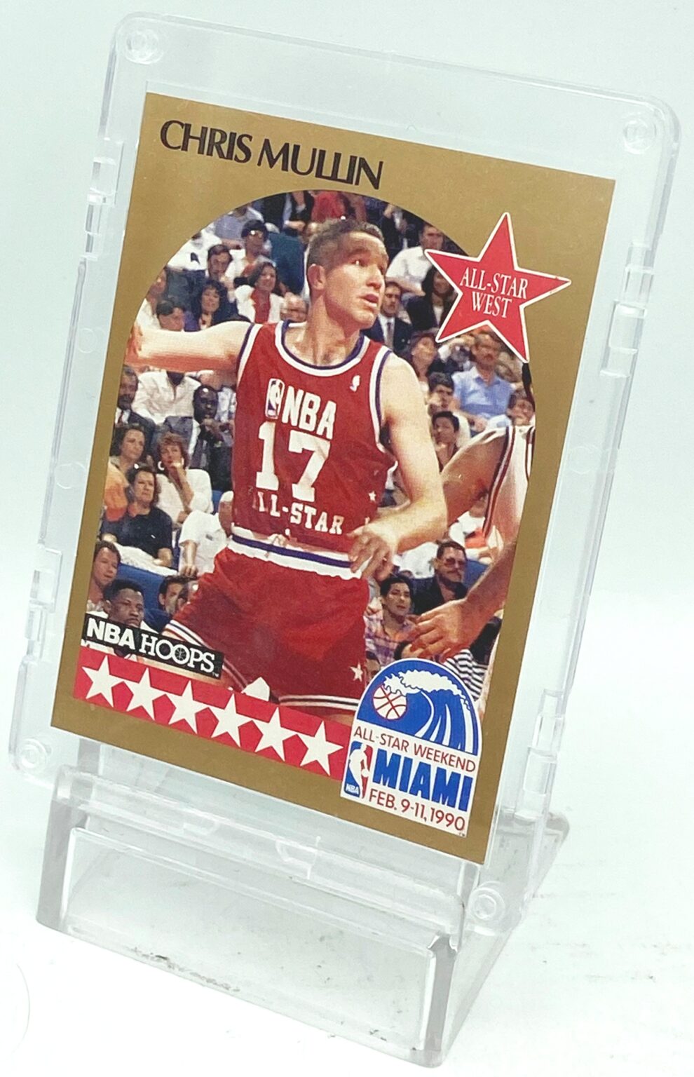 1990 NBA Hoops All-Star-West Chris Mullin #22 (ASW-Miami)