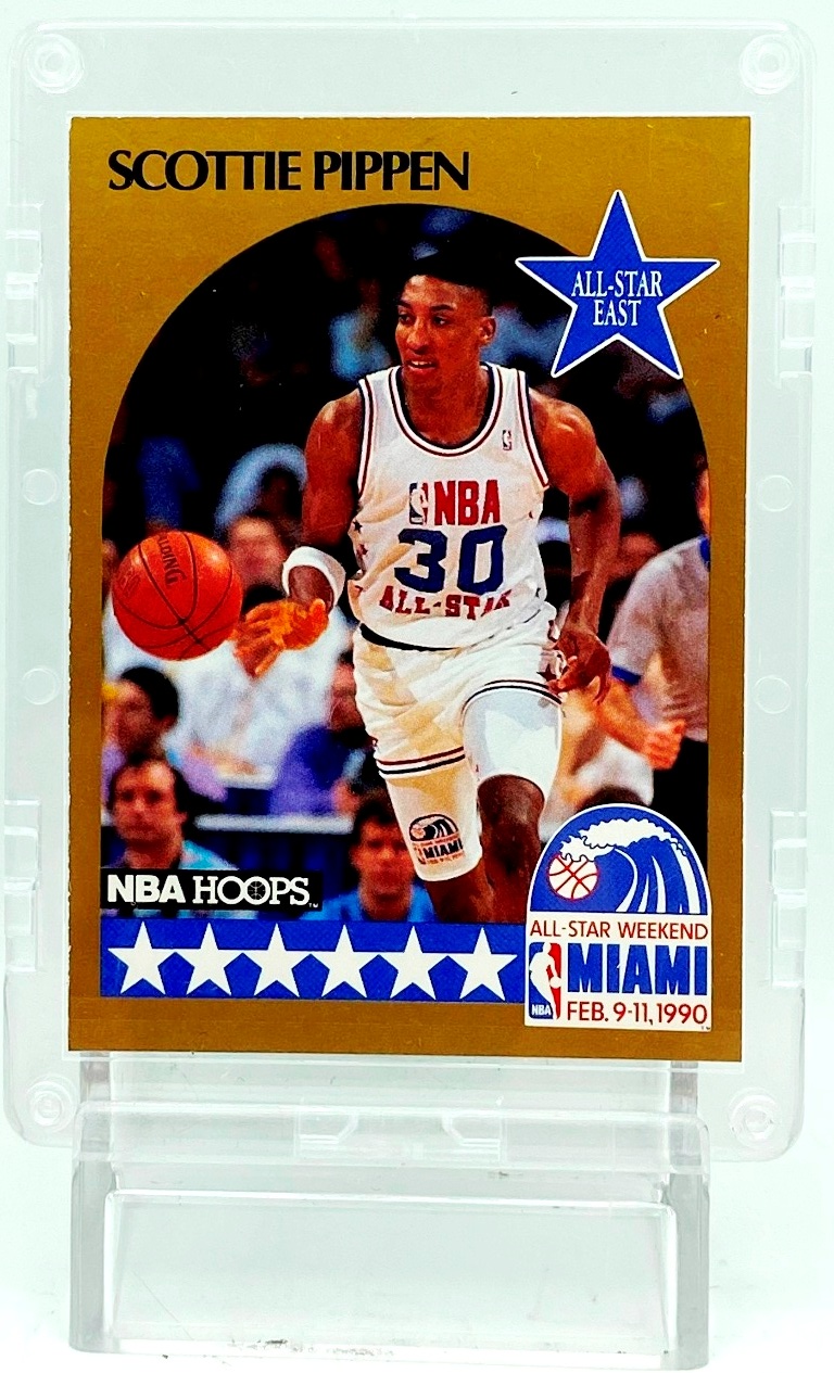 1990 NBA Hoops All-Star-East Scottie Pippen #9 (ASW-Miami)