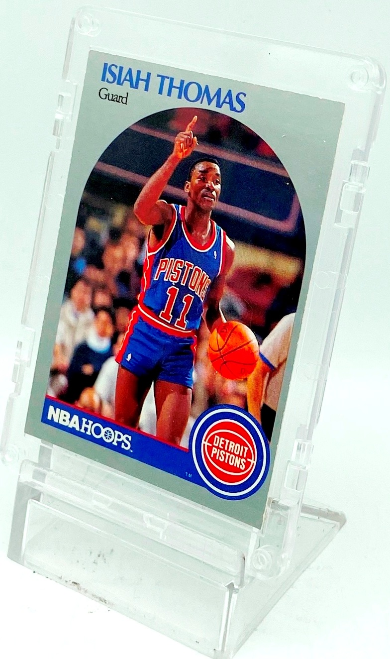 1990 NBA Hoops Isiah Thomas Card #111 (Detroit Pistons)