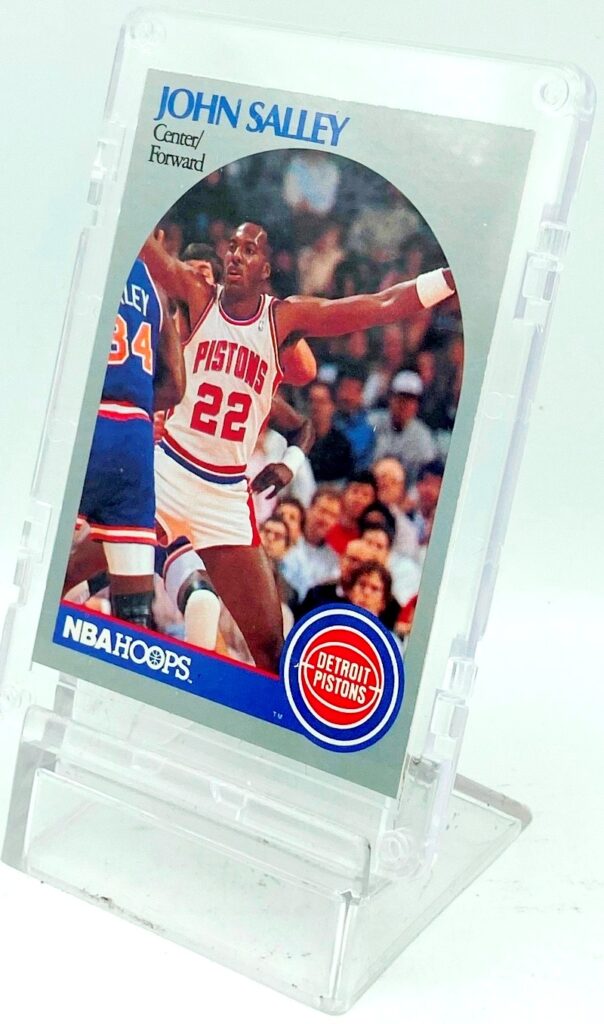 1990 NBA Hoops John Salley Card #110 (Detroit Pistons)