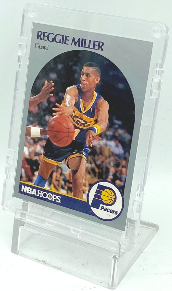 Vintage 1990 NBA Hoops Reggie Miller #135 (Blue Jersey #31 Indiana ...