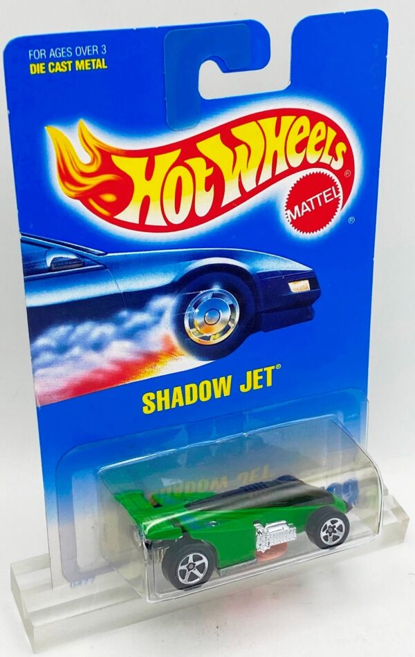 1991 Hot Wheels #182 Shadow Jet "Chrome Engine" Speed Fleet 5-SP