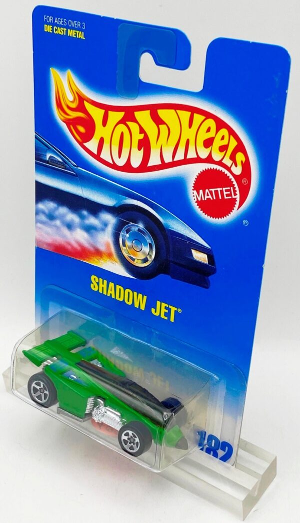 1991 Hot Wheels #182 Shadow Jet "Chrome Engine" Speed Fleet 5-SP