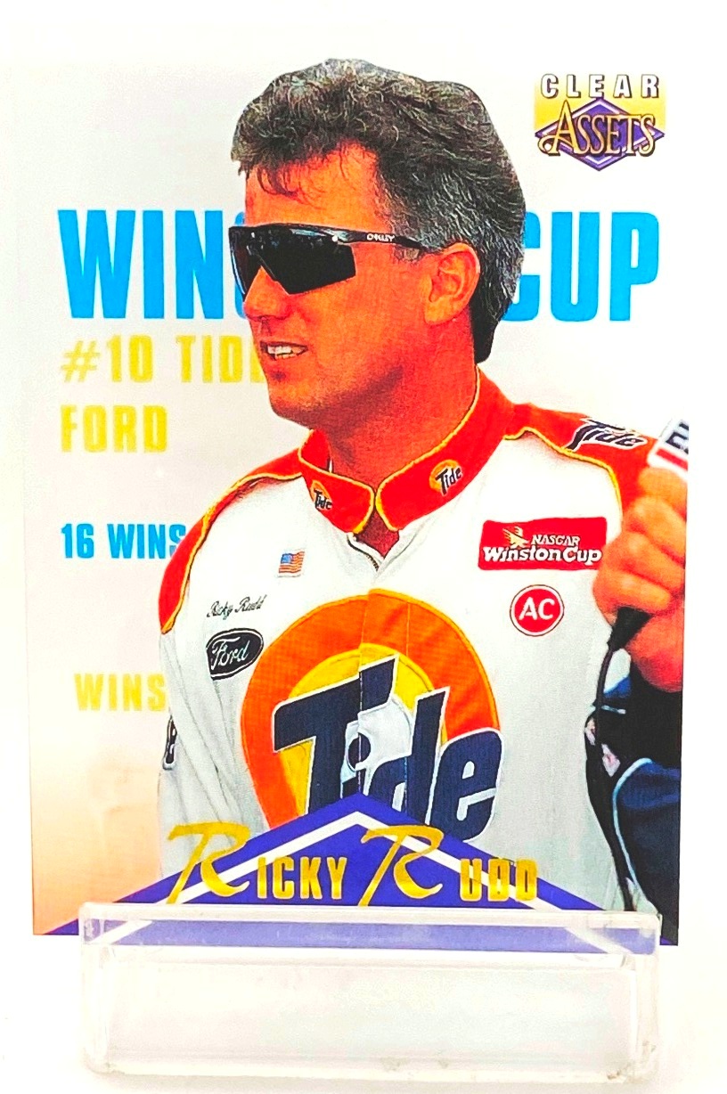 Vintage 1996 Classic Clear Assets Nascar Ricky Rudd #60 Insert Card ...