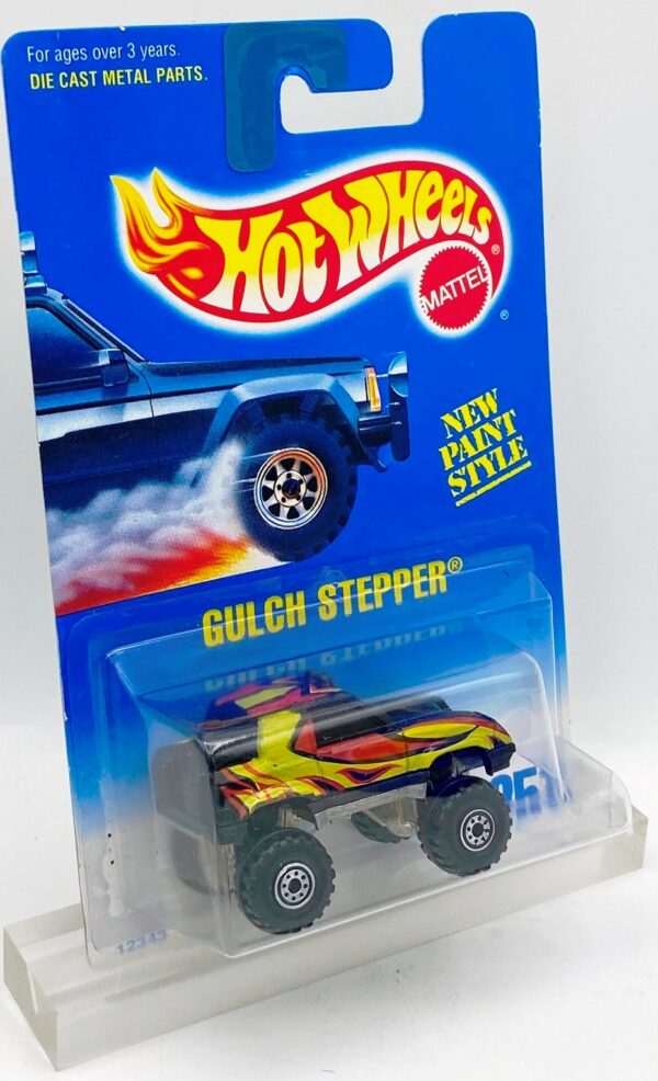 Vintage 1991 Hot Wheels Collector Card #251 Gulch Stepper ("Yellow ...