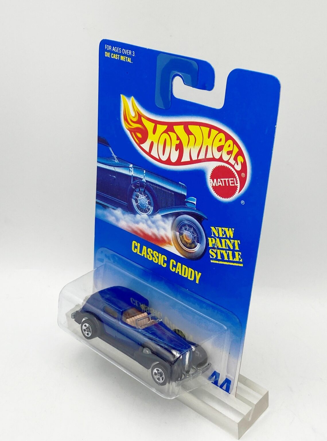 1991 Hot Wheels #44 Classic Caddy (Tan Interial) 5-SP Wheels