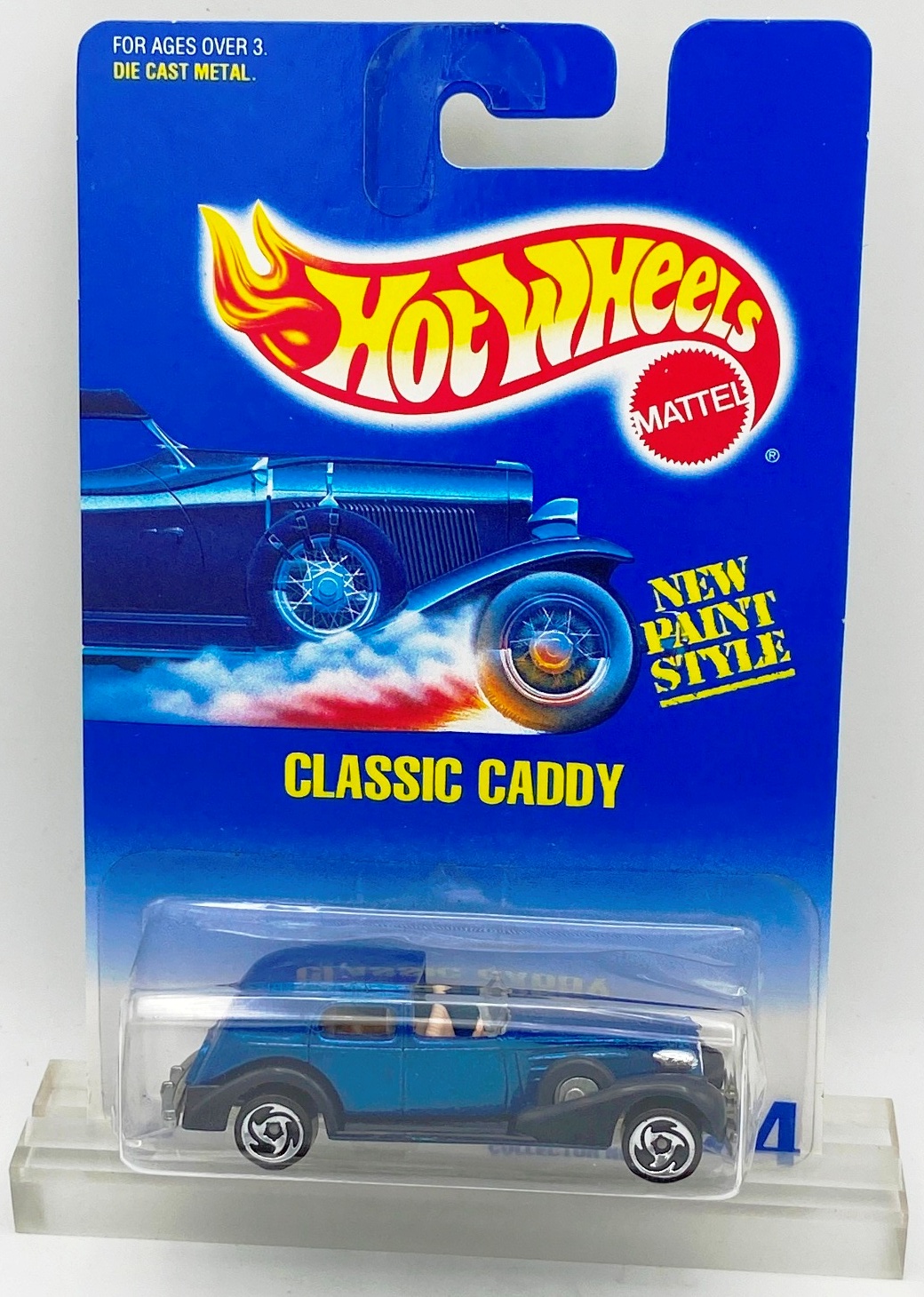 Vintage 1991 Hot Wheels Collector Card #44 Classic Caddy (Tan Interial ...