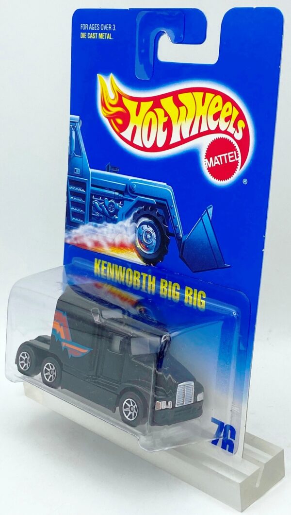 1991 Hot Wheels Collector#76 Kenworth Big Rig ("Silver Windows")