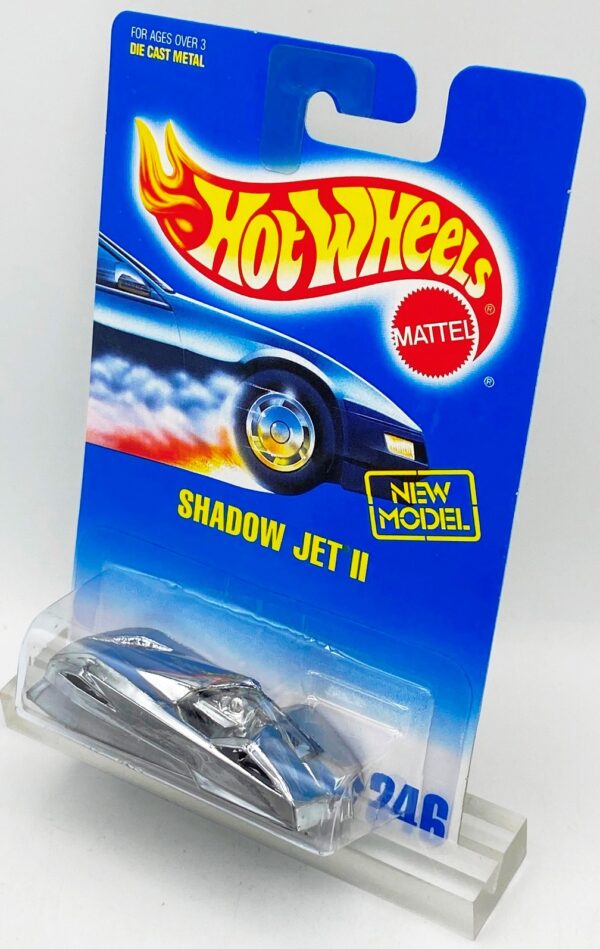 Vintage 1992 Hot Wheels Collector Card #246 Shadow Jet II (Silver ...