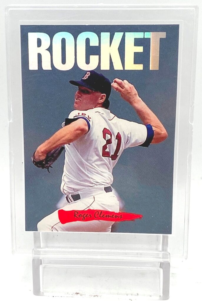Vintage 1993 Leaf Tripple Play Roger Clemens ROCKET Holo-Card #2 of 10 ...