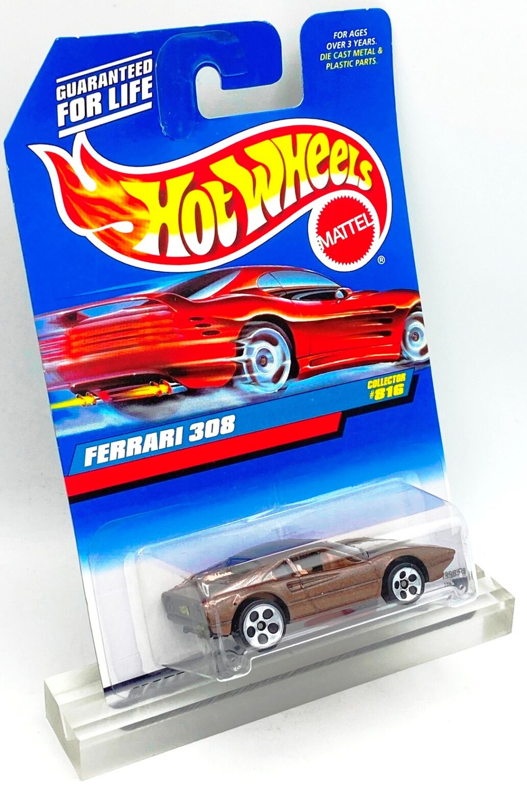 1998 Hot Wheels Collector Card #816 Ferrari 308 (Metallic Brown) | Now ...