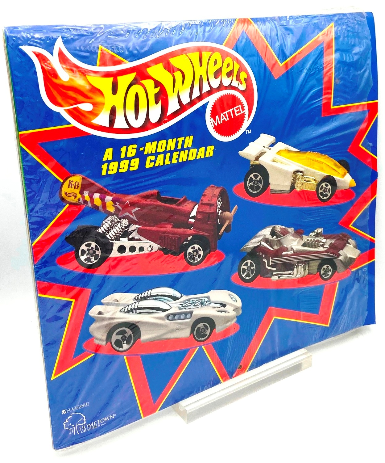 Vintage 1999 Hot Wheels Collectors 16-Month Calendar Mail-In Redemption ...