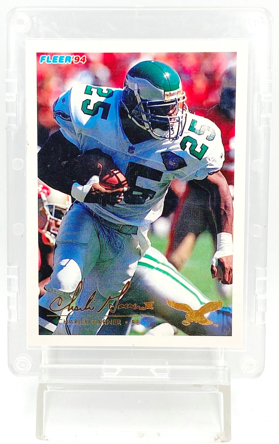 1994 Fleer NFL Charles Garner RC #4 of 12 Exclusive Redemption