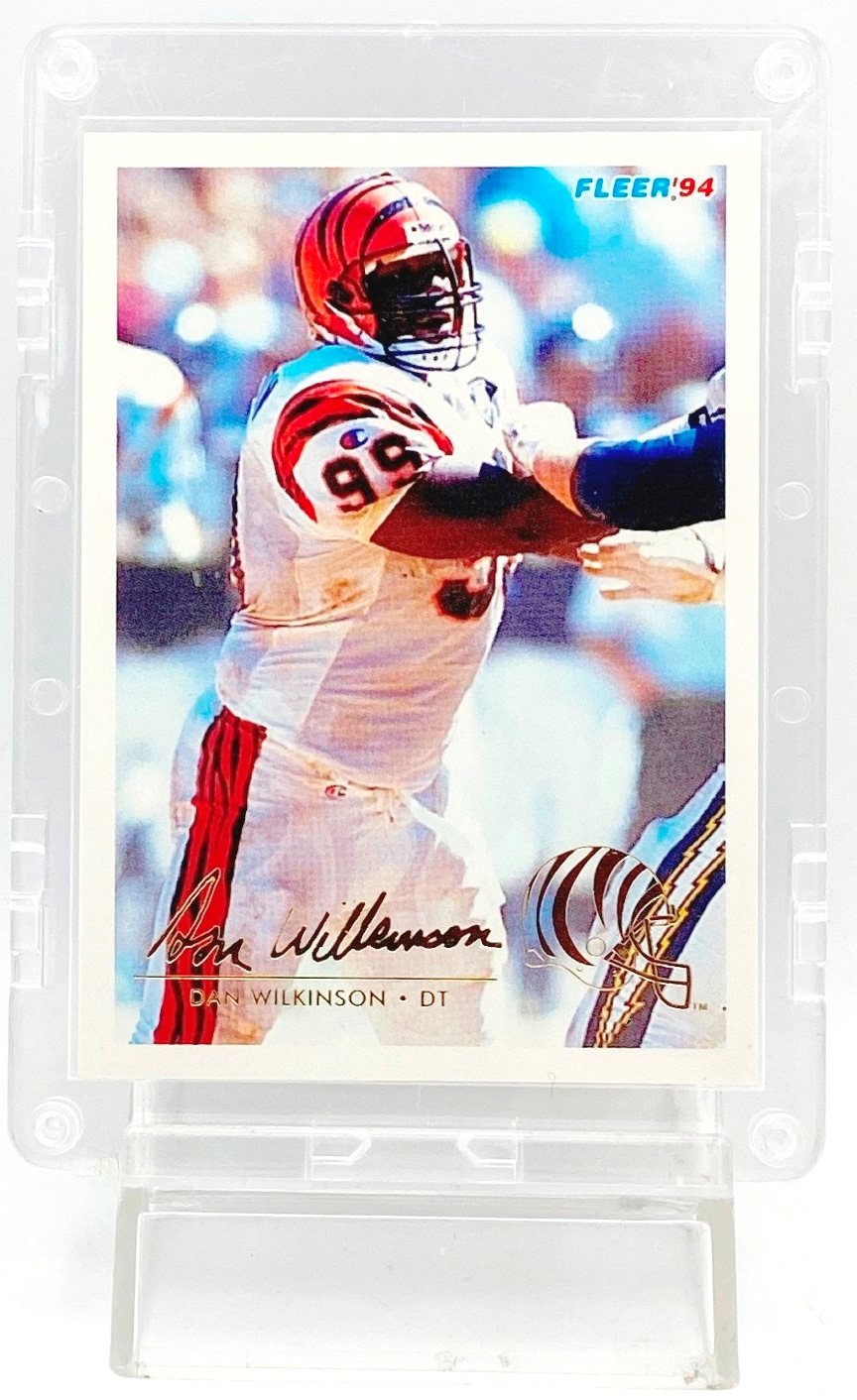 1994 Fleer NFL Dan Wilkinson RC 11 of 12 Exclusive Redemption