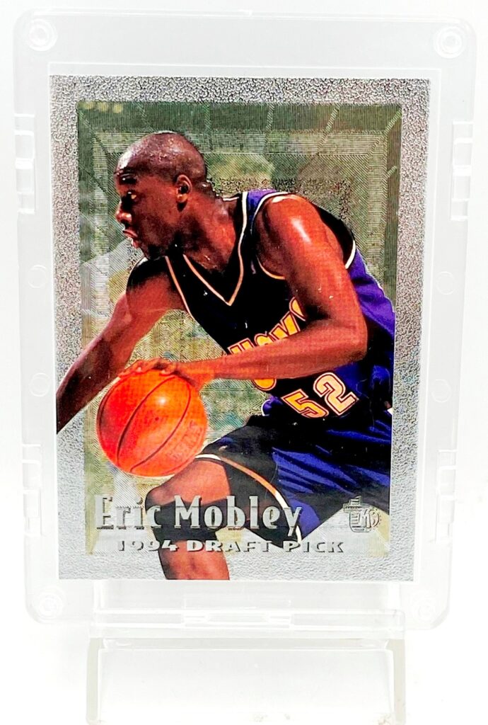1994-95 Topps MB Draft Pick Embossed Eric Mobley Silver RC #118