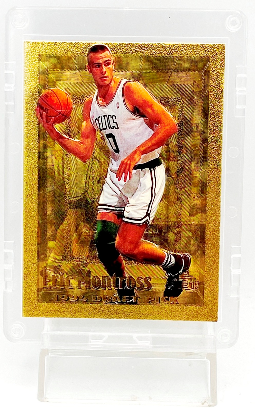 1994-95 Topps MB Draft Pick Embossed Eric Montross Gold RC #109