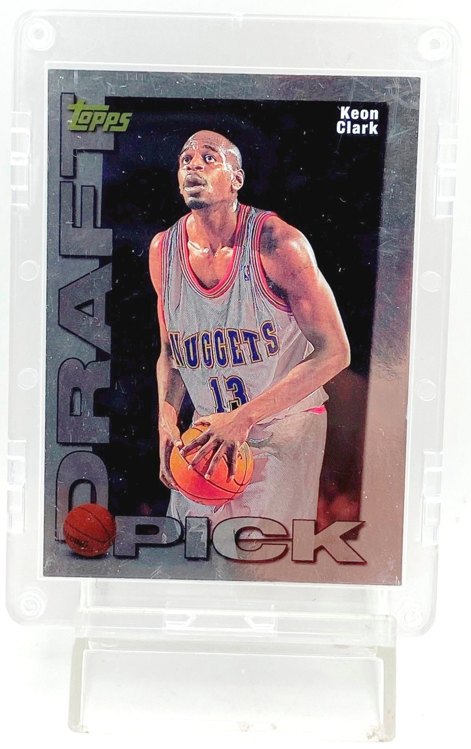 1998 Topps Draft Pick NBA Keon Clark RC#13 "Exclusive"