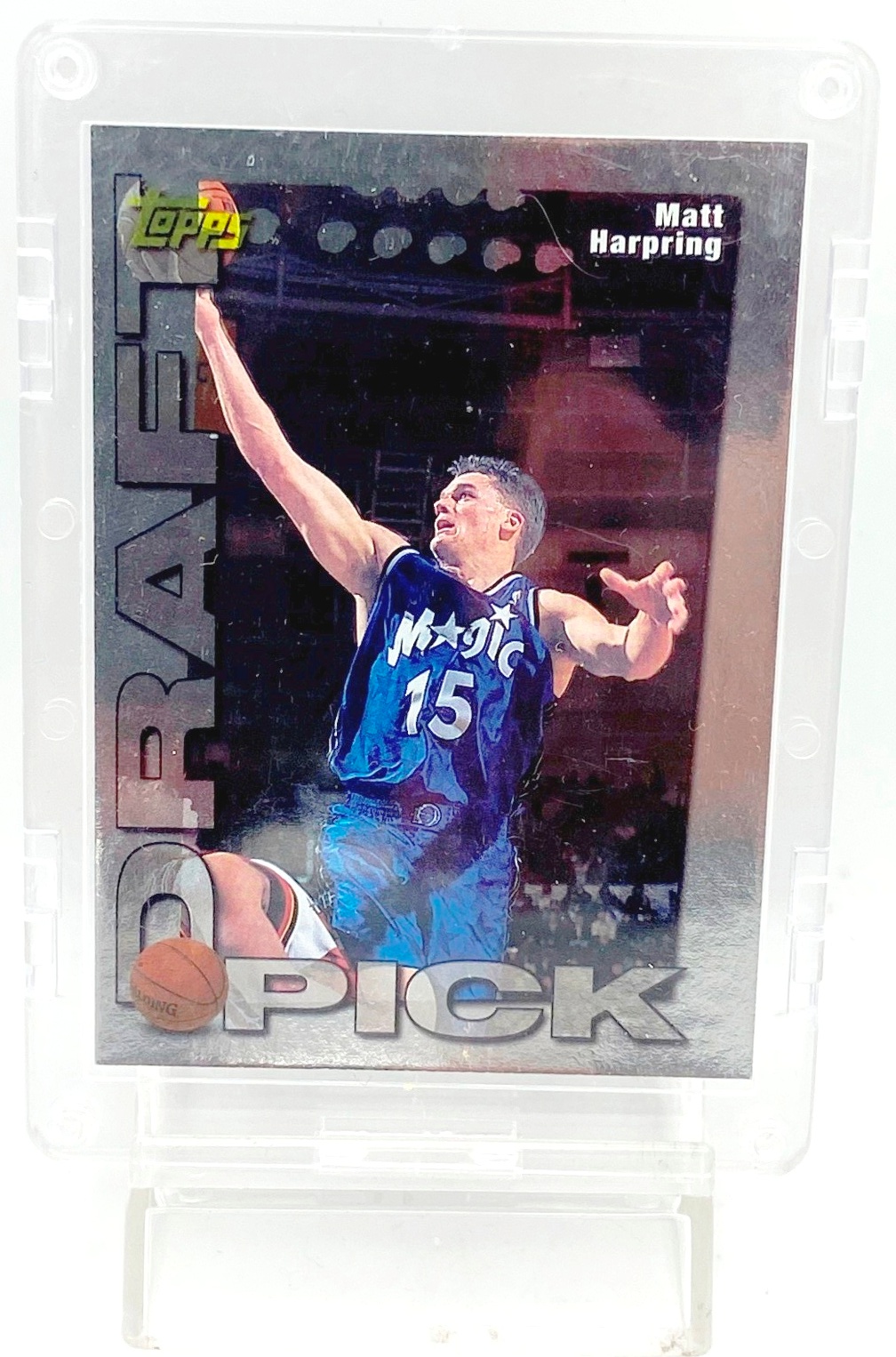 1998 Topps Draft Pick NBA Matt Harpring RC#15 "Exclusive"
