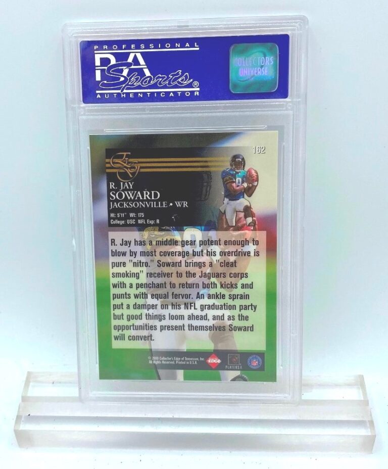 2000 PSA Sports Authenticator R. Jay Soward RC-162-10771325 MT 10