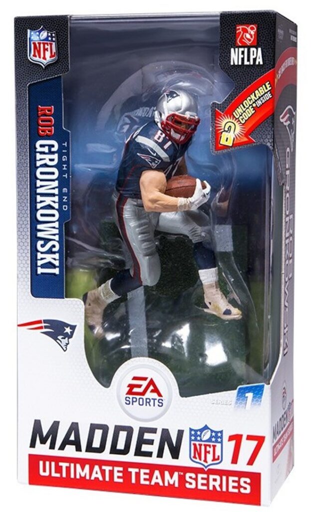 2016 Madden NFL 17 Rob Gronkowski Ultimate Team Exclusive