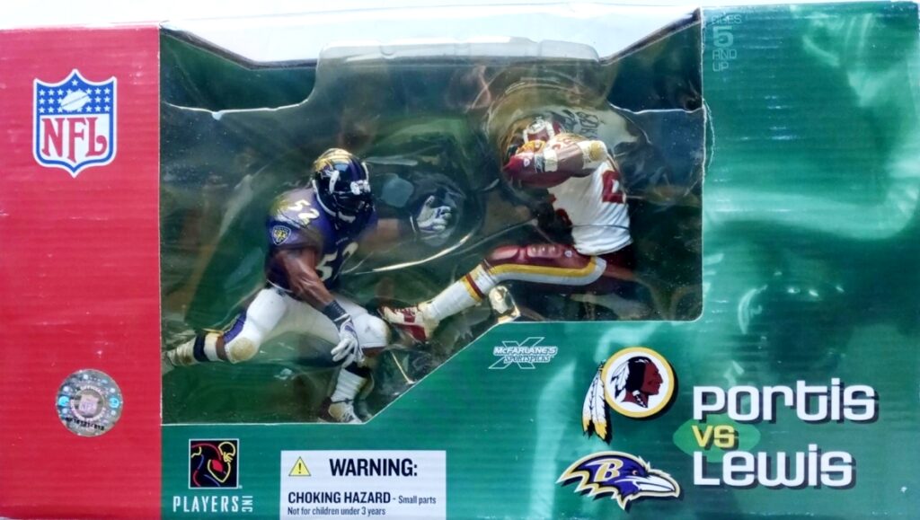 2004 McFarlane - Portis vs Lewis (Limited Edition) 2-Pack