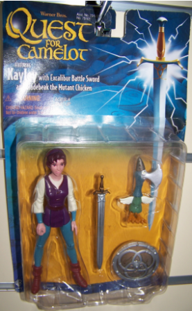 Vintage 1998 Quest for Camelot KAYLEY Action Figure Collection "Rare ...