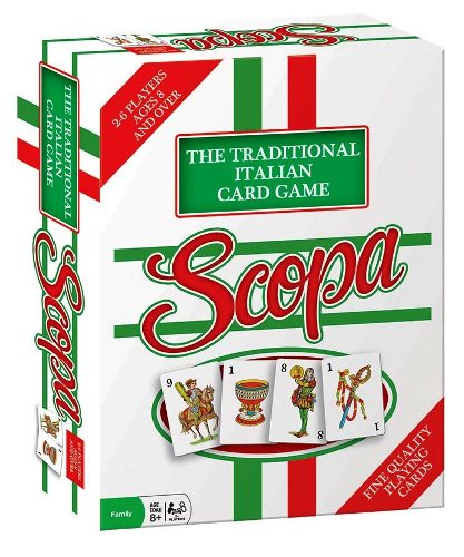 Scopa ("THE TRADITION ITALIAN CARD GAME") "TWO-40 CARD DECKS" BOX SET ...